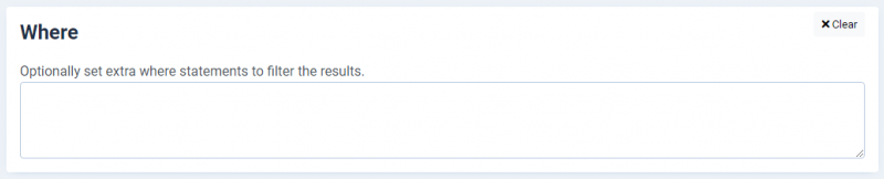 Where clause [pro] - Tutorial - DB Replacer - Regular Labs
